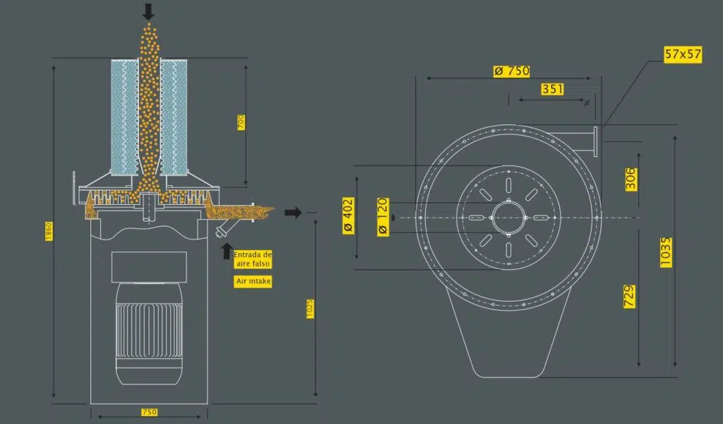 B Micronizing mill (Impactor)